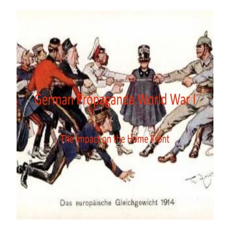 German Propaganda WWI | PDF | Death, Injury, or Military Conflict ...