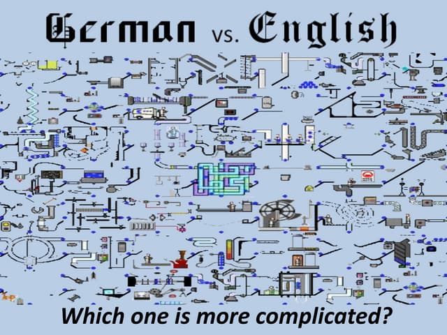 A comparison of german and english