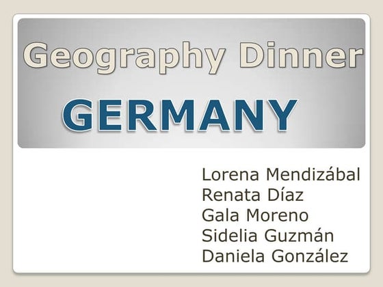 short presentation about Germany | PPTX | Europe Travel | Travel Locations