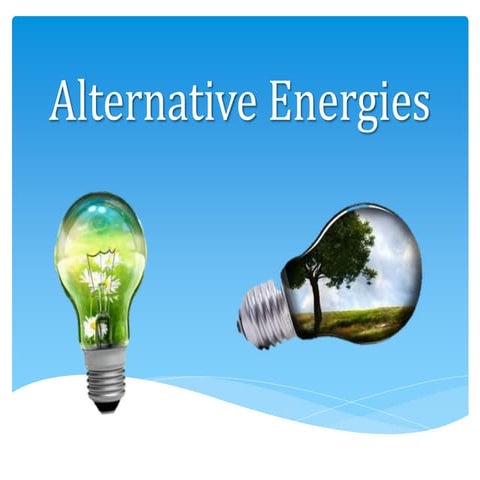 Germany : Alternative Energies | PPTX