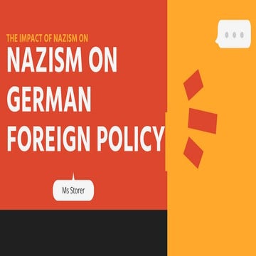 Germany - The impact of Nazism on German Foreign Policy_ The origins_Ms ...