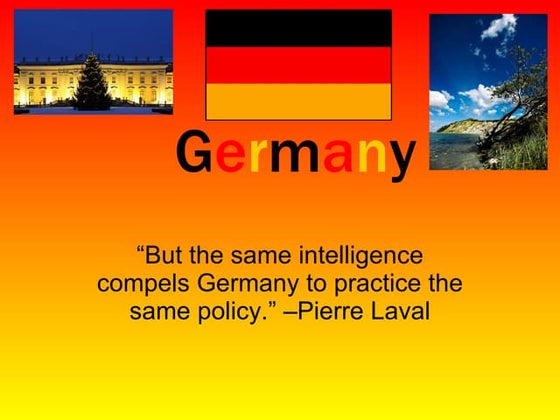 Germany- Complete culture of Germany in one presentation | PPT