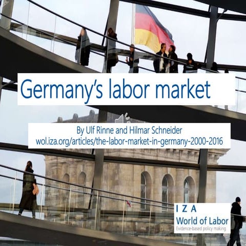 Germany's labor market 2000 2016 | PPTX