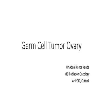Germ Cell Tumor Ovarypptx 7349