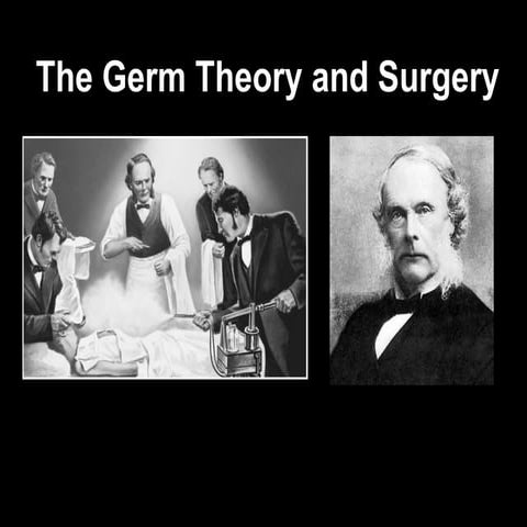 Germ Theory And Surgery | PPT