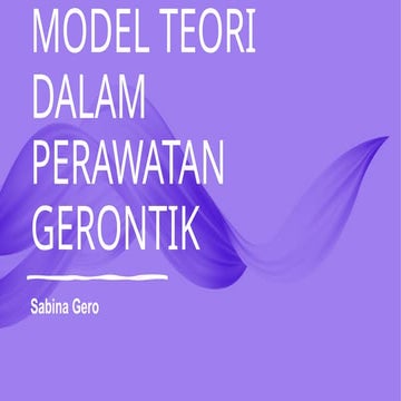 Gerontologi model teori kep grontik.pptx
