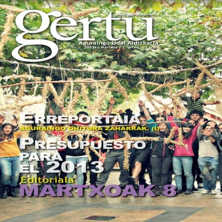 Gertu 3.alea. Udal aldizkaria / Revista Municipal | PDF