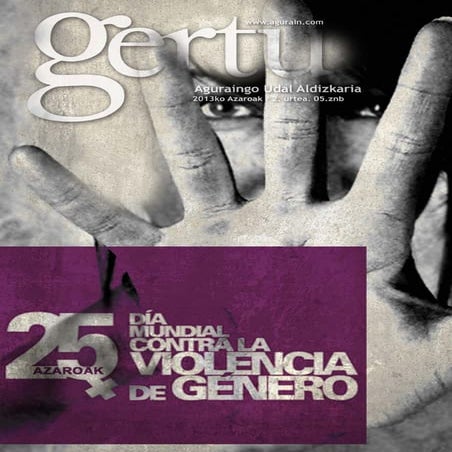 Gertu 3.alea. Udal aldizkaria / Revista Municipal | PDF