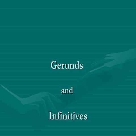 infinitives_gerunds_ESL grammar lesson.ppt