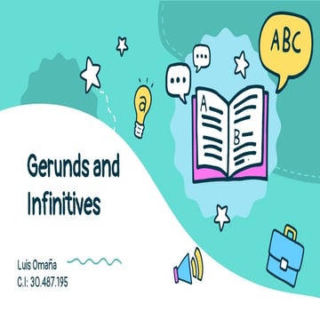 Gerunds and infinitives | PPTX