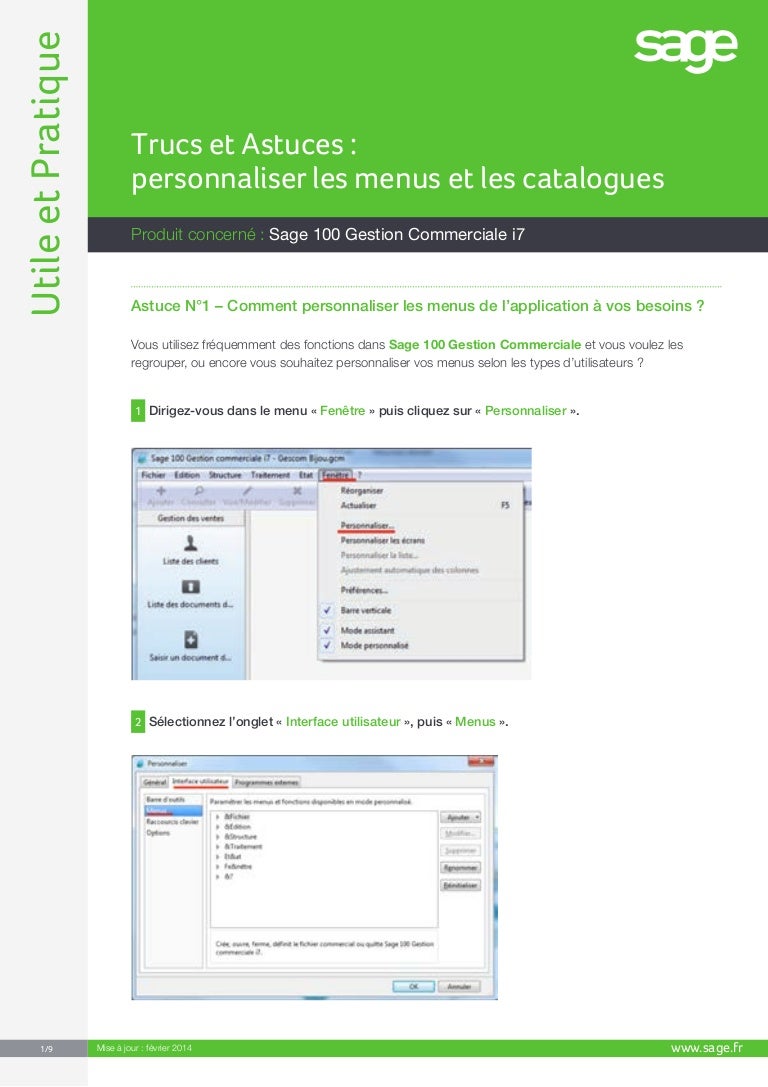 SAGE BOB SOFTWARE VOUS SIMPLIFIE LA VIE!