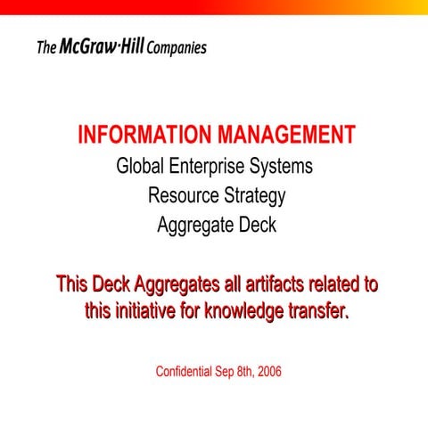 GES Resource Strategy Aggregate v1 090806-2-1.ppt