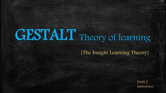 Gestalt psychology slideshare | PPT