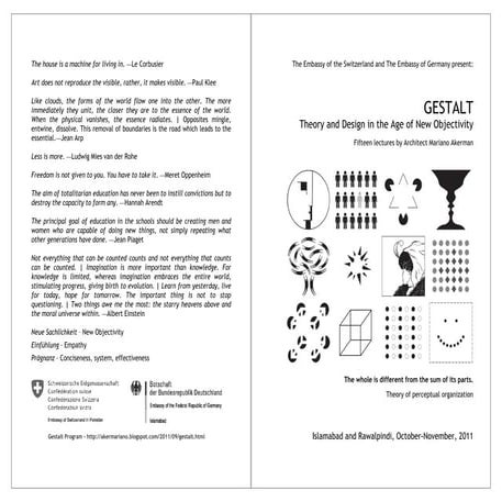 The Gestalt Program Brochure pdf | PDF