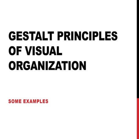 Gestalt examples | PPTX