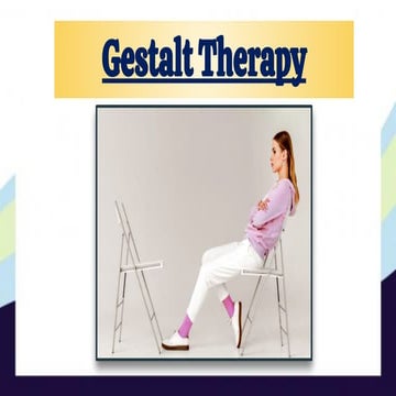 Gestalt therapy | PDF