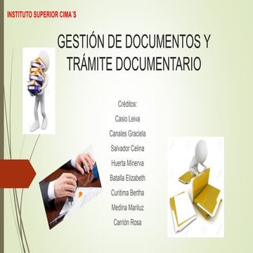 Gestión de-documentos-y-trámite-documentario | PPTX