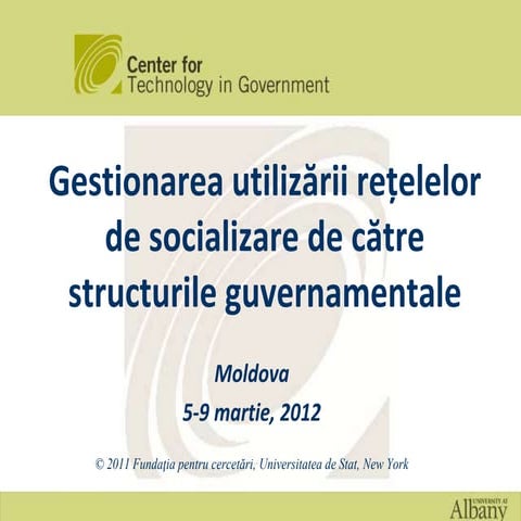 Gestionarea utilizarii retelelor de socializare de catre organizatiile ...