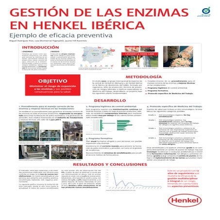Gestion de las enzimas en Henkel Ibérica | PDF