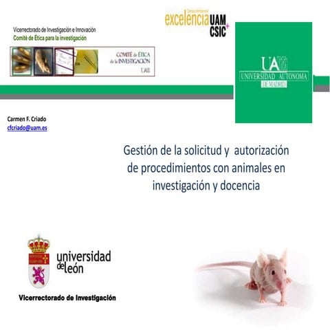 La etica en la investigacion con animales | PDF