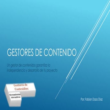 Gestores de contenido | PDF