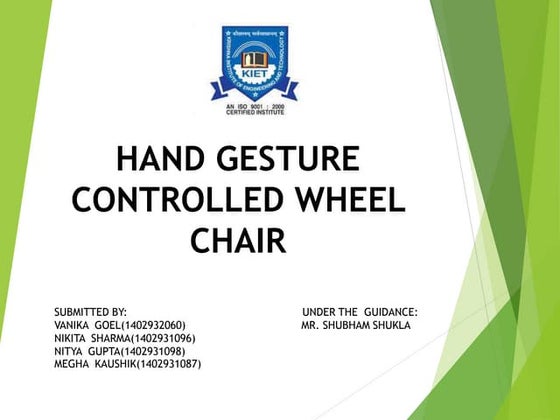HEAD MOVEMENT WHEEL CHAIR | PDF