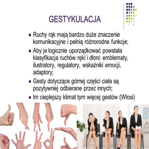 Gestykulacja | PPTX