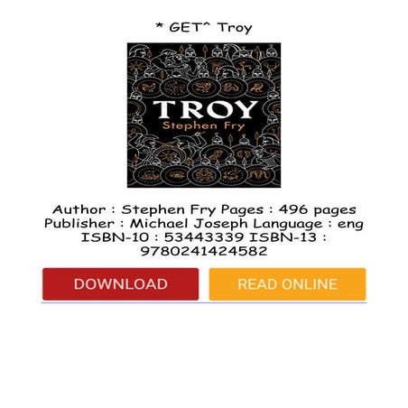 * GET^ Troy | PDF