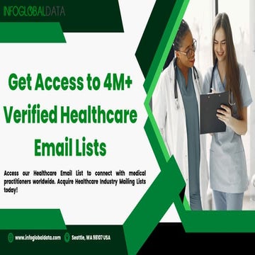 Benefits of Acquiring Our Healthcare Email Lists | PDF | Email | Internet