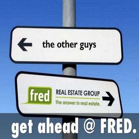 Get ahead with a career at fred real estate group | PPTX
