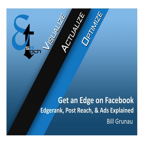 Get an Edge on Facebook; Edgerank Explained, Post Reach, Ads Explained ...