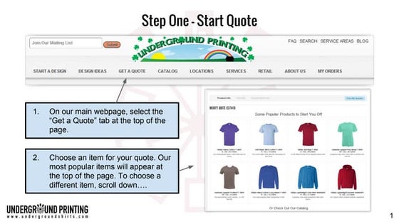 Enaminestore Tutorial: How To Generate Quote Online | PPT