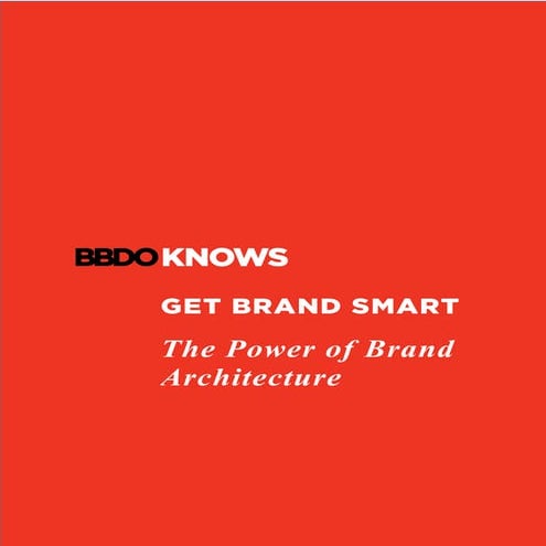 Get Brand Smart - Brand Architecture | PDF