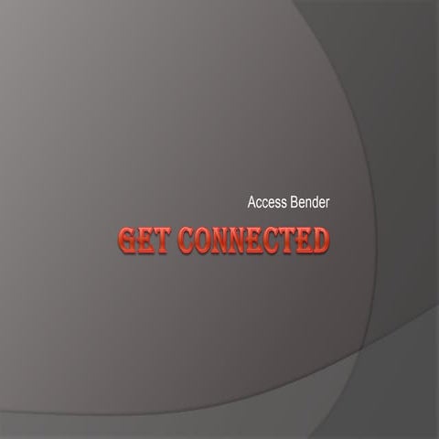 Get connected | PPT