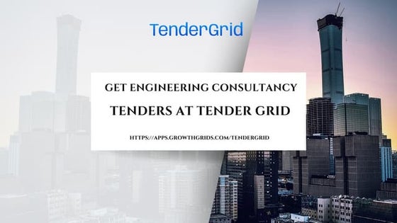 Various Sector Wise Tenders - Tender Grid | PPT