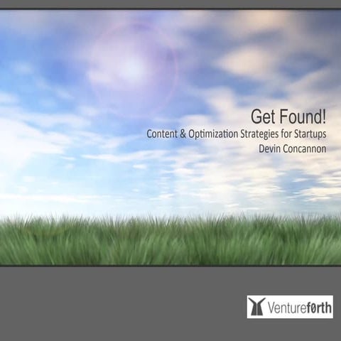 Get found | PDF