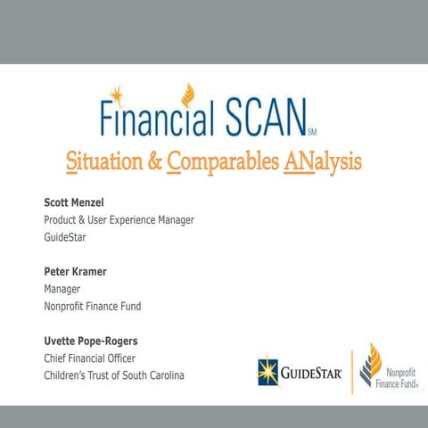 Get more out of 990 data with Financial SCAN | PPTX