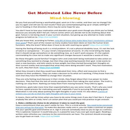 PPT on How to keep inspired yourself in your life... | PPTX