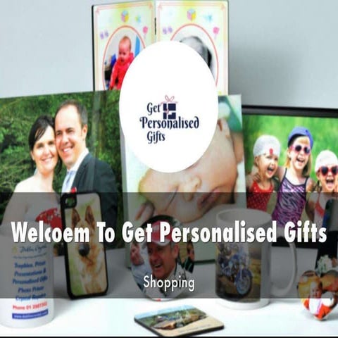 Get personalised gifts presentation | PPT