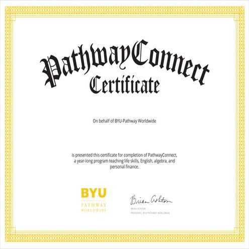 BYU PathwayConnect | PDF