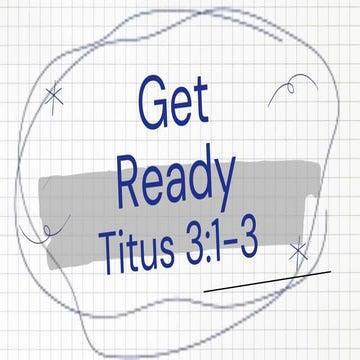 Get Ready | PPT
