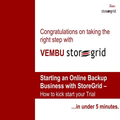 Getstarted Vembustoregrid V1 | PPT
