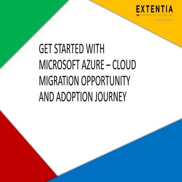 Get Started with Microsoft Azure | PPT