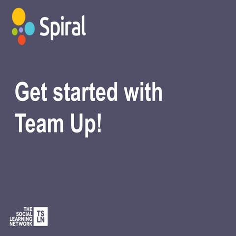Get started with team up! | PPT