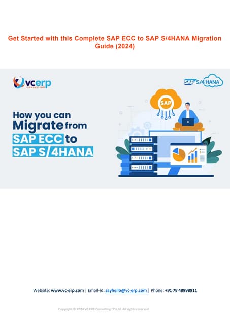 Get Started With This Complete Sap Ecc To Sap S4hana Migration Guide 2024 Pdf