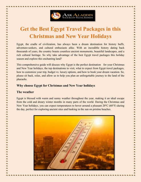 Egypt Travel Guide | PPT