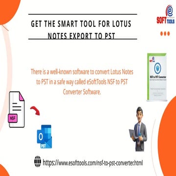 Get the smart tool for Lotus Notes export to PST(1)..pptx