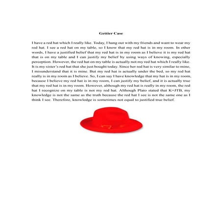 Gettier case | DOCX