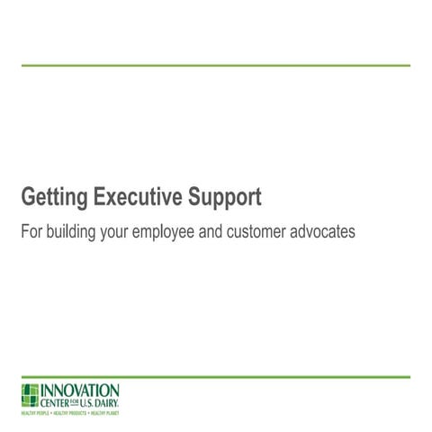 4 Steps on How to Get Executive Support for your Advocacy Program | PPT