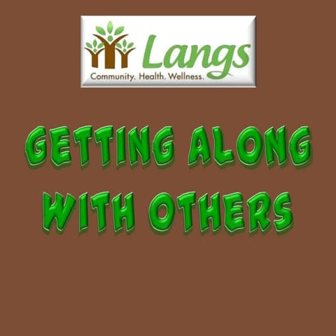 Getting along with others | PPTX